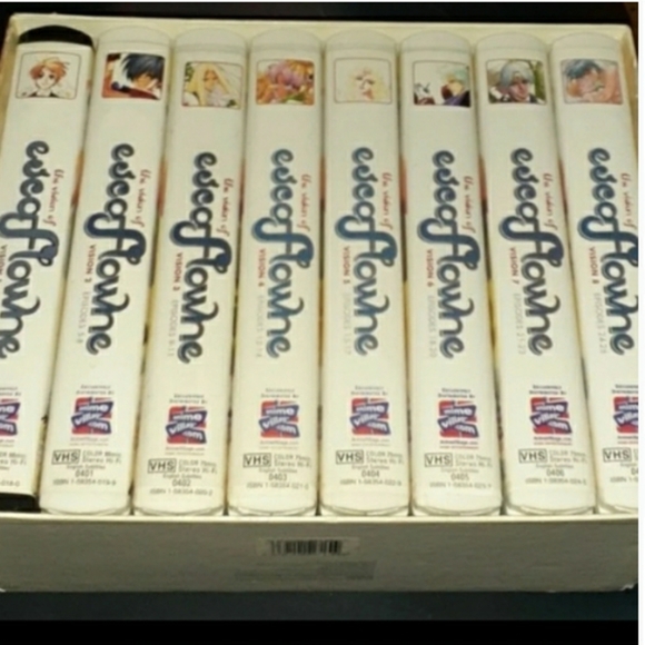 Vintage | Other | 998 The Vision Of Escaflowne Vhs Box Set Anime Magna ...